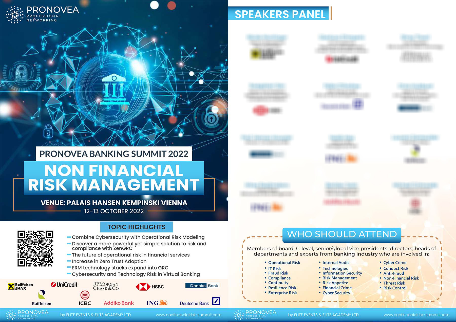 pronovea banking summit 2022: non financial risk management